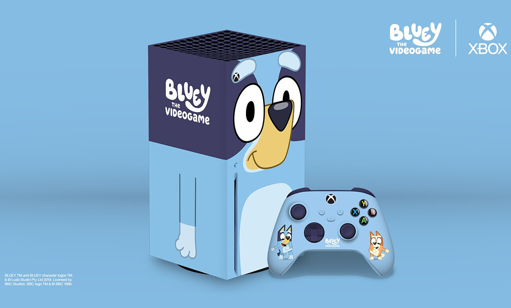 'Bluey Custom Xbox Series X & Controller' Sweepstakes Now Live, Ends ...